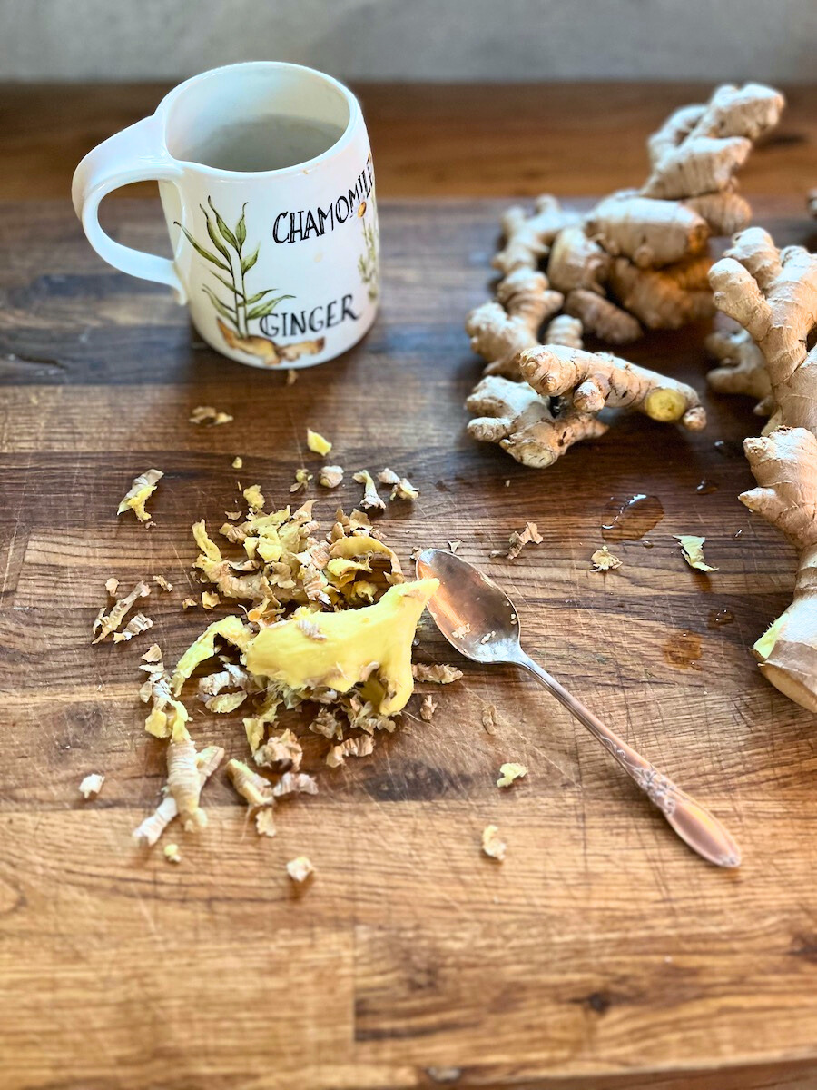 Ginger Lemon Tea Cubes - Mossy Meadow Homestead