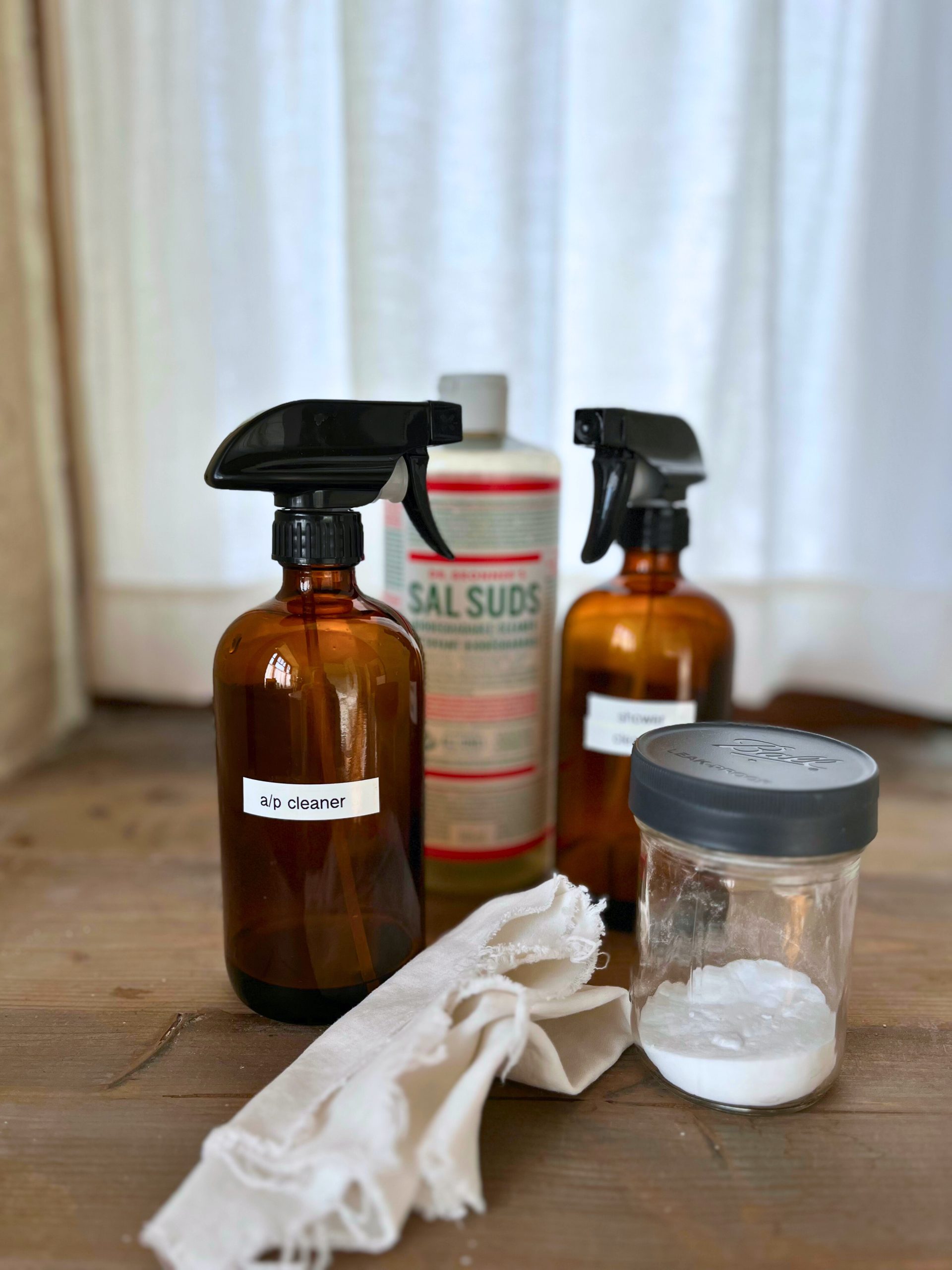 Creating Homemade Natural Cleaning Products - Mossy Meadow Homestead